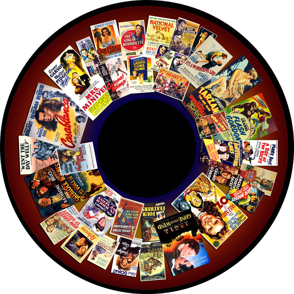 1930s -1940s Films - 6” Picture Wheel - OptiKinetics via Wilkins ...