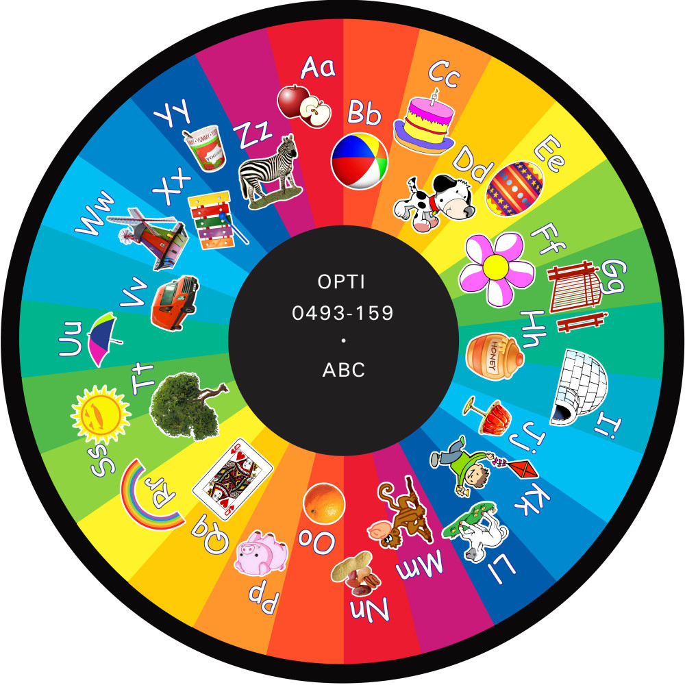 ABC - 6” Picture Wheel - OptiKinetics via Wilkins International